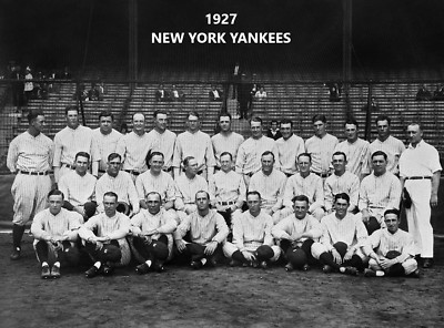1927 NEW YORK YANKEES 8X10 TEAM PHOTO BASEBALL MLB PICTURE NY | eBay