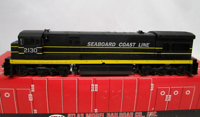 Atlas HO Scale SCL Seaboard Coast Line GE U36C Diesel Locomotive #2130 ...