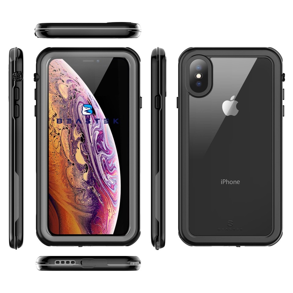 Waterproof Case for Apple iPhone Xs Max XR X Shockproof Screen ...