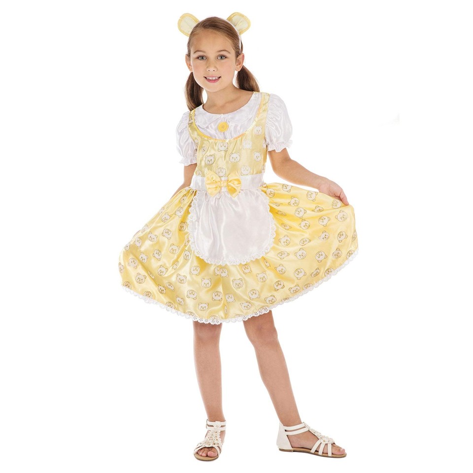 Girls Goldilocks Fancy Dress Nursery Rhyme Book Week Day Outfit | eBay