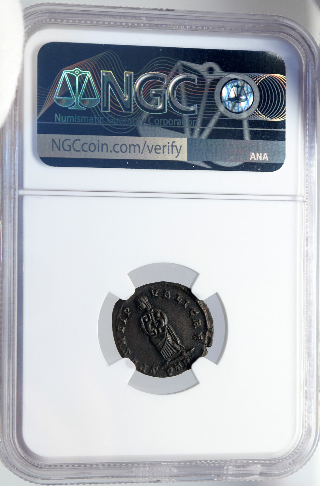 FAUSTA Constantine the Great WIFE Authentic Ancient Roman Coin NGC Ch ...