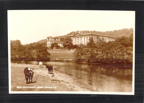 D6545 UK Chatsworth House Judges RP vintage postcard | eBay Australia