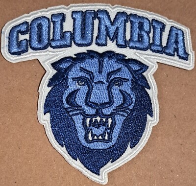 Columbia University embroidered Iron on patch | eBay