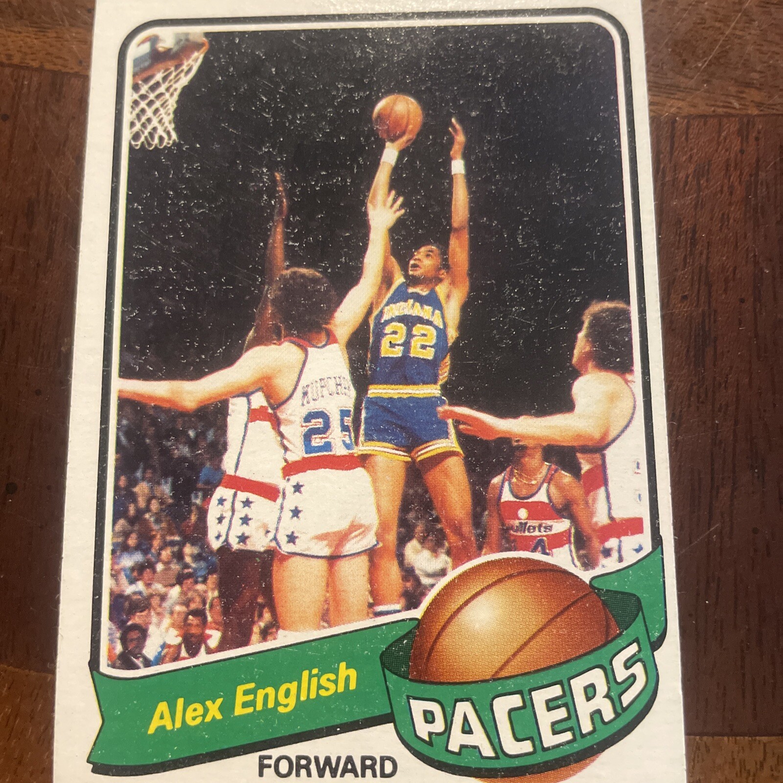 1979-80 Topps Alex English Rookie Card RC #31 Indiana Pacers | eBay