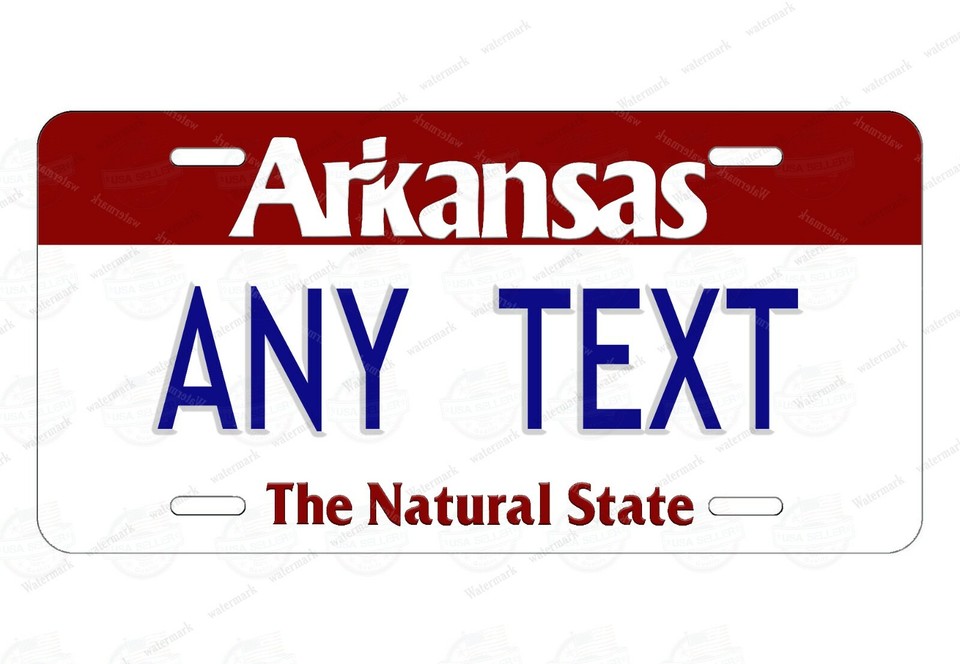 Vintage State License Metal Plate Tag Customized Auto Car Bicycle RV ...