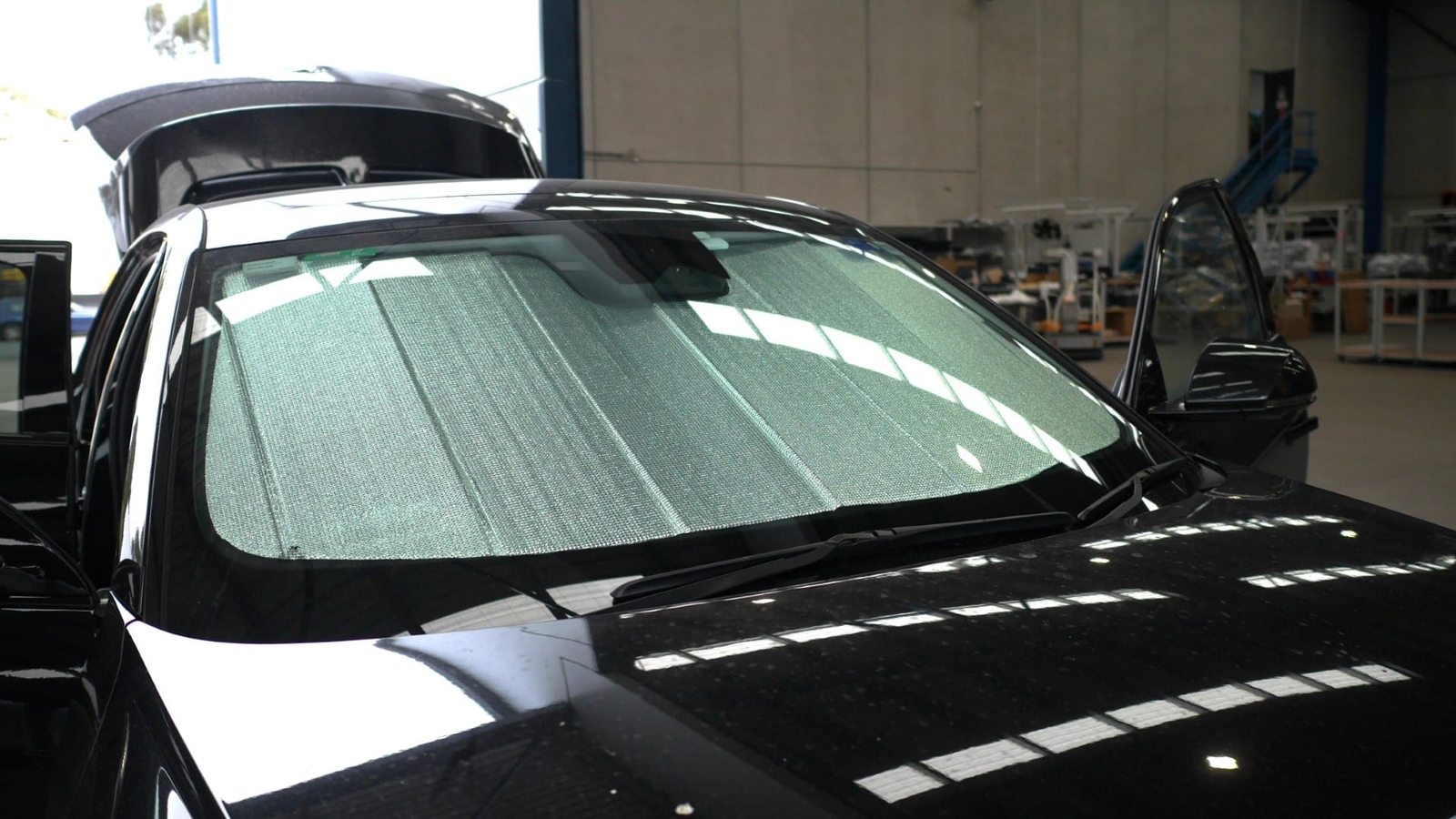 Snap Shades for Hyundai Ioniq 5 Front Windscreen Sun Shade (NE; 2021 ...