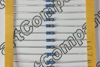 20x 33R 1% Metal Film Resistor 0.6W 250V 50PPM MF0207 DMR25 Dubilier ...