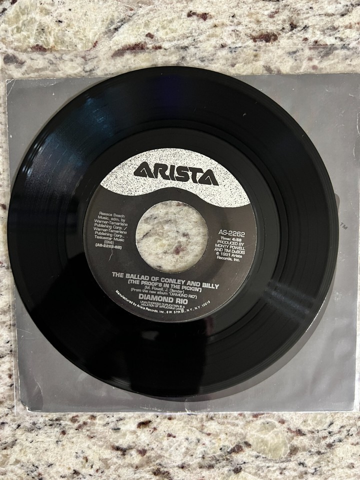 Diamond Rio - Mirror Mirror 45 RPM, Arista Records,1991, UC | eBay
