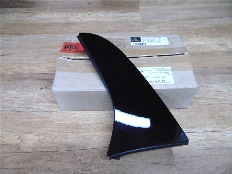 Rear Spoiler Left Attachment Cover Genuine Mercedes W176 - A1767900188 ...
