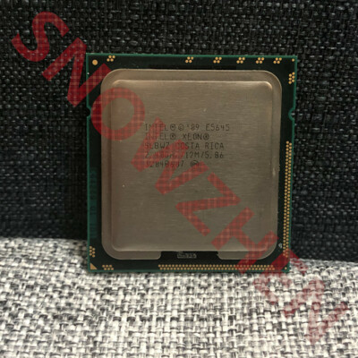 Intel Xeon E5645 CPU 2.4GHz 12MB SLBWZ 6-Core LGA1366 Processor Free ...