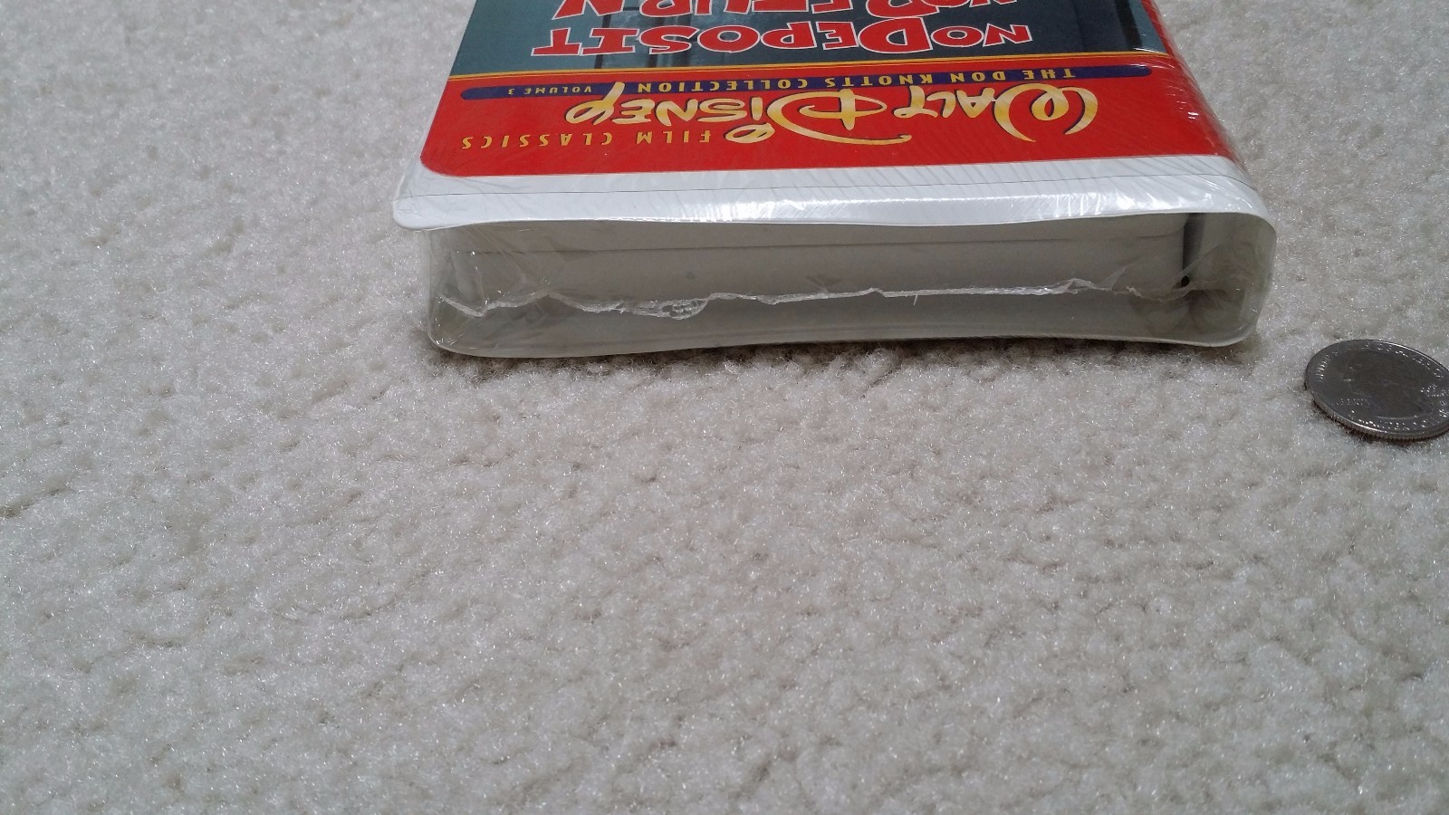 NEW VHS, Disney, No Deposit No Return, 1976 (1997), Don Knotts, SEALED ...