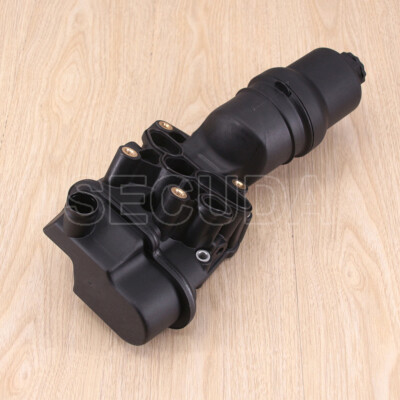 AU OIL FILTER HOUSING, FILTER CAP & GASKET FOR VW AUDI SEAT 2.0 TFSI ...