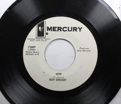 Country Promo 45 Roy Drusky - Now / New Lips On Mercury | eBay