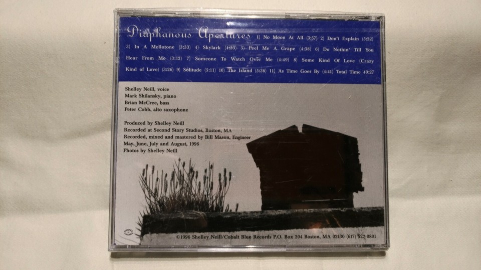 SHELLEY NEILL - Diaphanous Apertures, SEALED 1996 CD, jazz singer ...