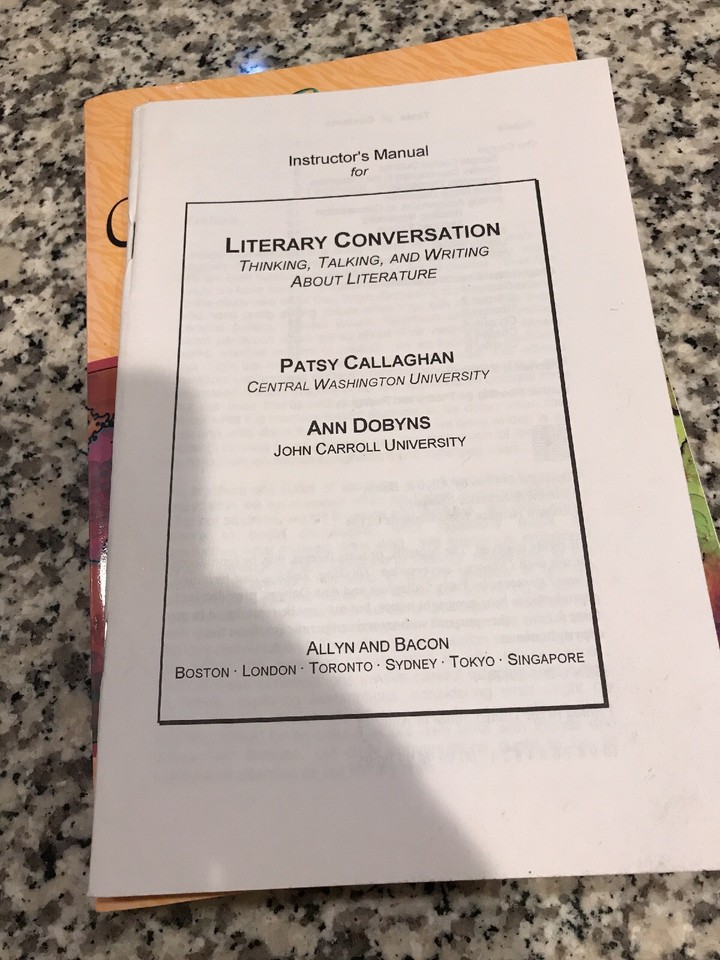 Literary Conversation : Thinking, Talking, and Writing about Literature ...
