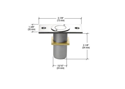 CRL Polished Stainless Dust Proof Keeper Non-Locking AMR208PS | eBay