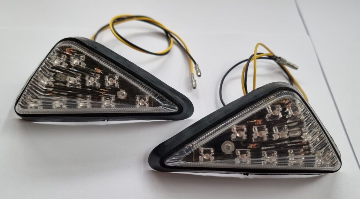 Flush Mounted Led Turn Signals Clear T3 Front Switchback LED Turn