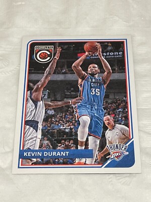 Kevin Durant 2015-16 Panini Complete #41 Base Set Oklahoma City Thunder ...