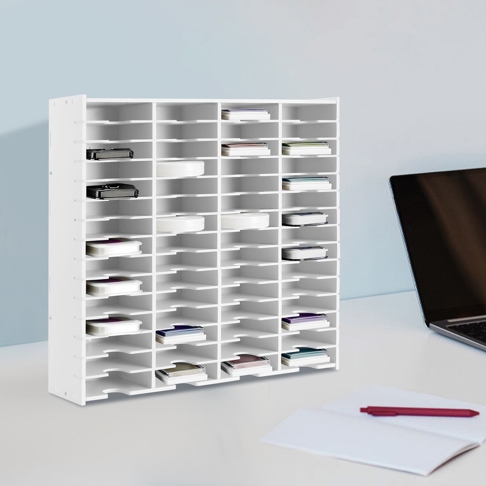 60 Slots Ink Pad Storage Holder, Stamp Pad Organizer, Ink Pad Storage ...