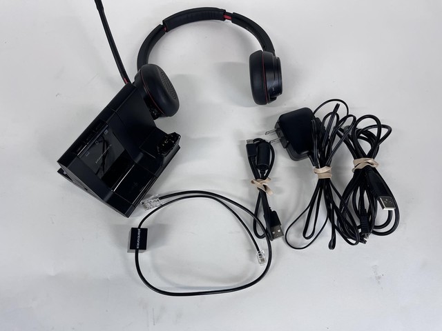 Plantronics Poly Savi W8220 Headset DECT Wireless Headset & Charge ...