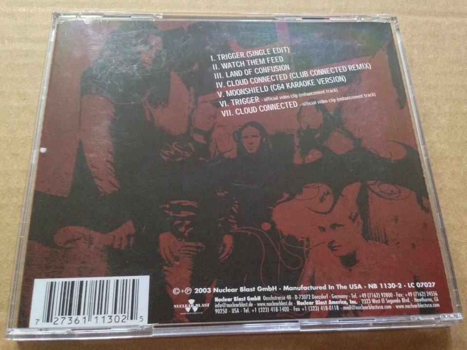 IN FLAMES TRIGGER ENHANCED SINGLE | eBay