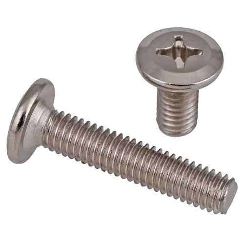 M6 Countersunk Machine Screws Phillips Bolts Flat Head Bolt Nickel ...