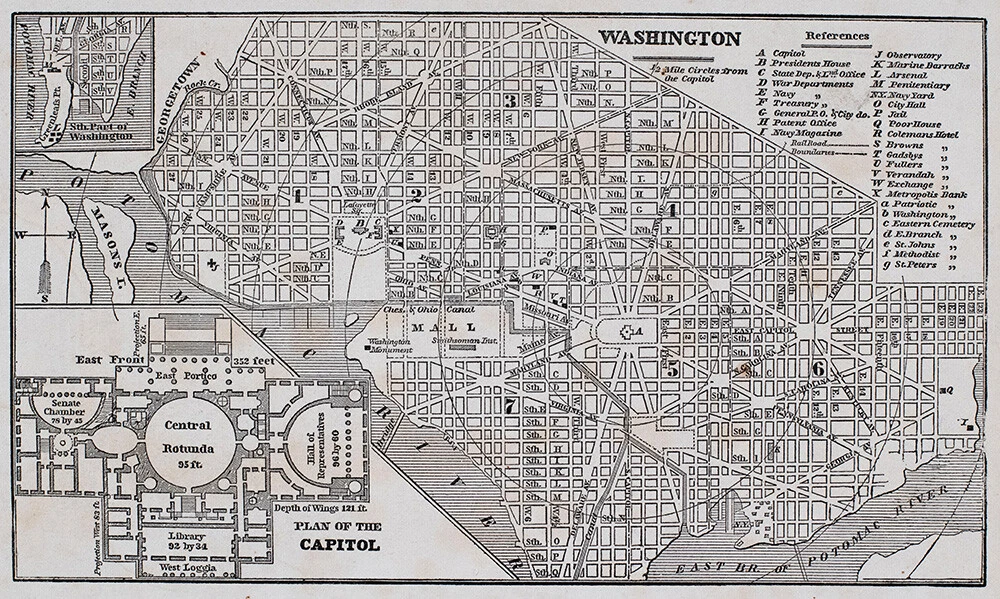 Smithsonian Map Of Buildings