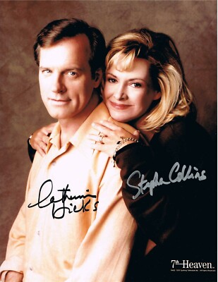 Catherine Hicks Stephen Collins Signed 8x10 Photo Seventh Heaven Auto ...