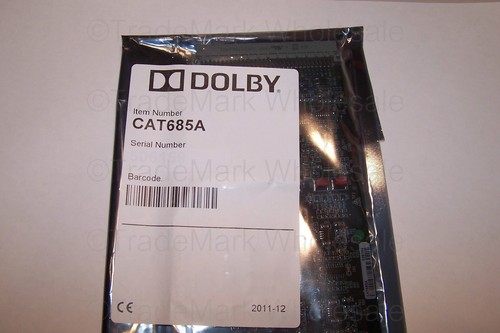 Dolby CAT685A 6 Channel A/D Converter Board cat 685 Audio Input CP500 ...