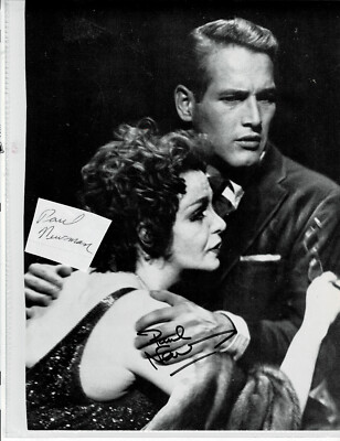 PAUL NEWMAN Autograph 8X10 on a Page | eBay