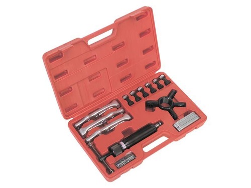 Sealey Hydraulic Puller Set Interchangeable Hydraulic Ram 19 Pieces ...