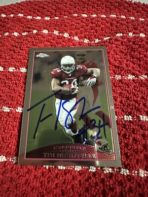 2009 Topps Chrome #TC17 Tim Hightower CARDINALS Autograph Signed | eBay
