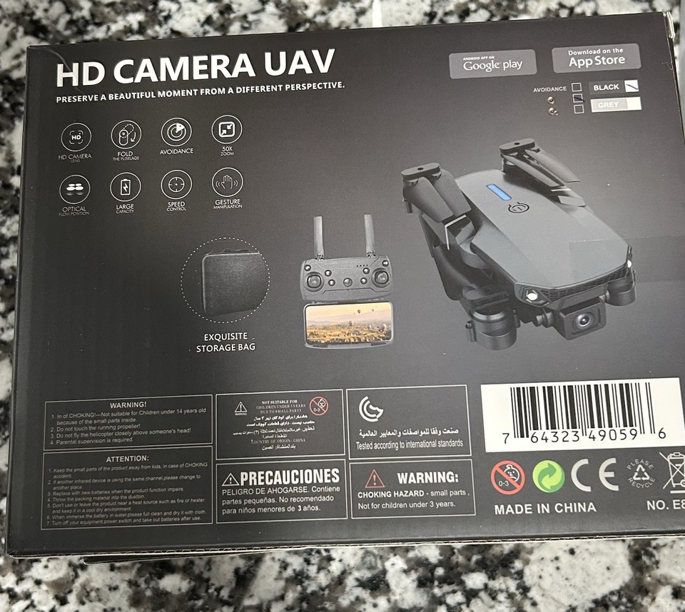 3 NIB drones MSRP $369 bundle of 3 | eBay