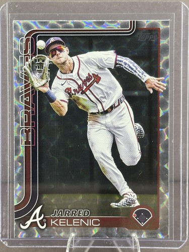 2025 Topps Series 1 #276 Jarred Kelenic Diamante Foil Atlanta Braves | eBay