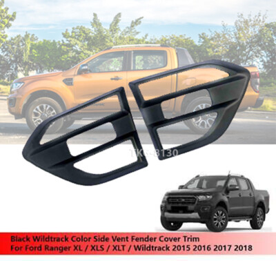 Side Vent Cover For Ford Ranger XL XLS XLT Wildtrack 2015 2016 2017 ...