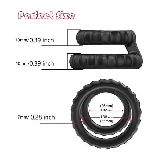 Penis-Extender-Harder Ball-Stretch-Enhancer-Girth-Ring YY-Stronger Male ...