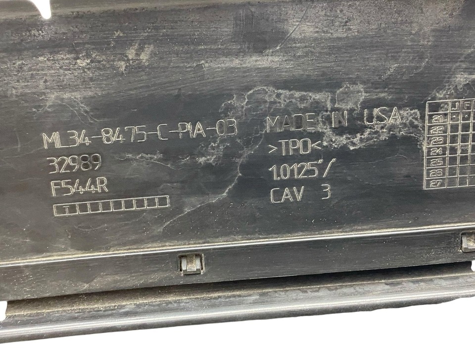 2021 2022 2023 FORD F150 3.5L LOWER RADIATOR AIR SHUTTER ML34-8475-C ...