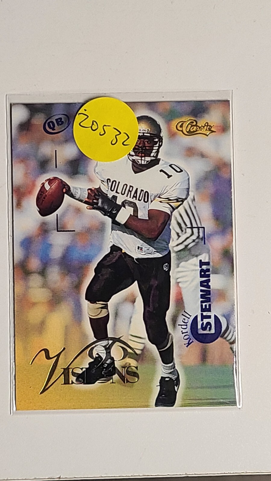 1996 Classic Visions - Kordell Stewart #50 for sale online | eBay