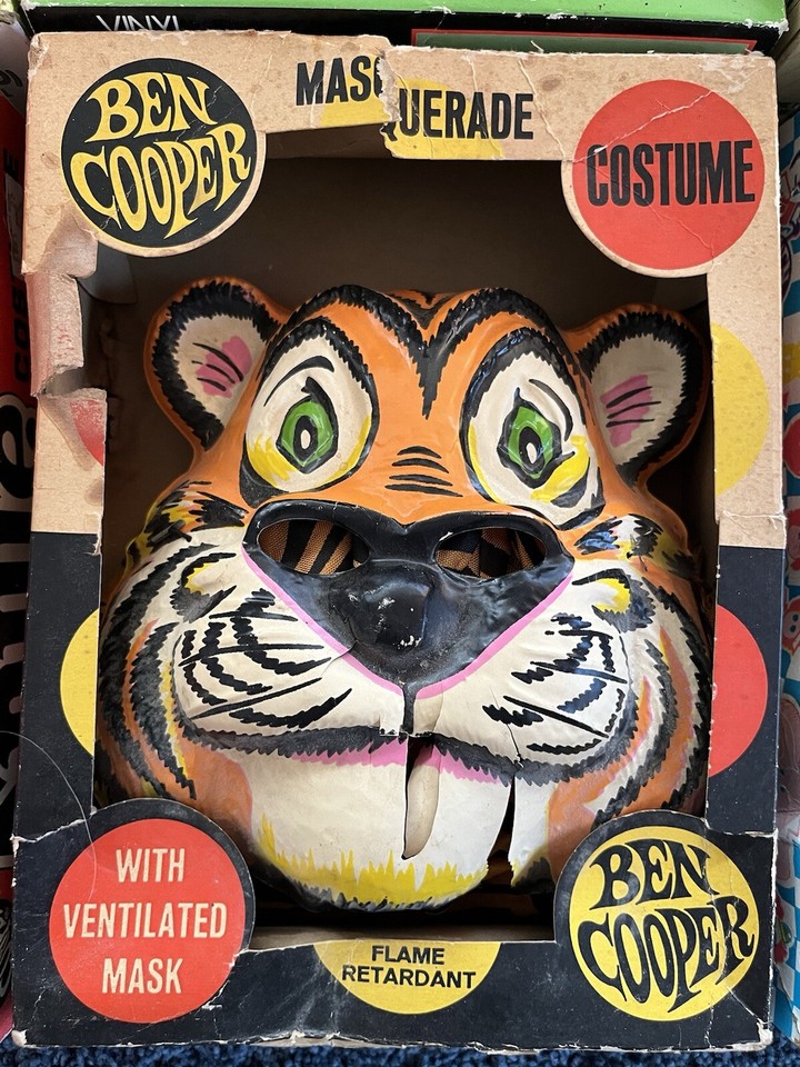 Lot Of 6 Vintage Ben Cooper Costume + Masks (60’s, 70’s, 80’s) | eBay
