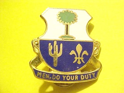 US Military 163rd Infantry RGT DI DUI Pin Clutchback Crest Medal Badge ...