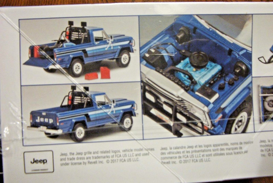 REVELL '80 JEEP HONCHO "ICE PATROL" MODEL KIT 1/24 SCALE | eBay