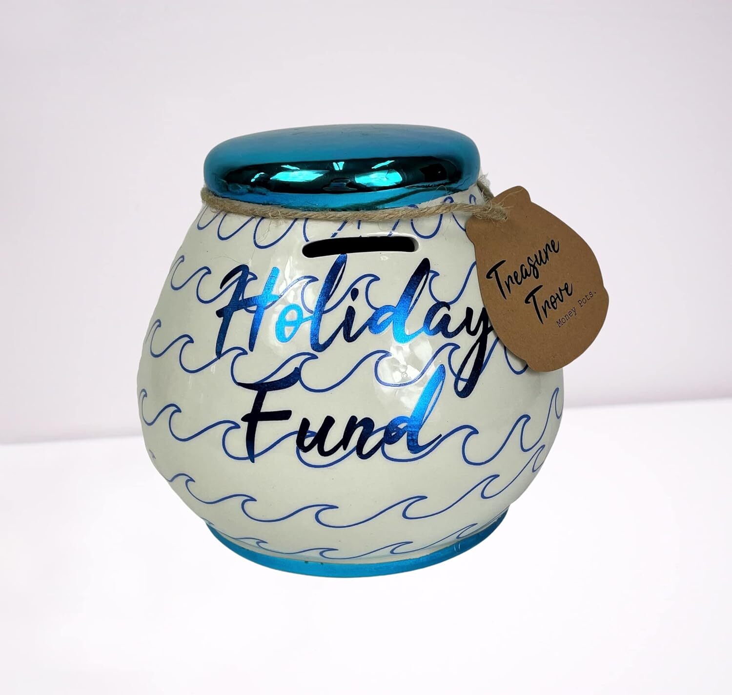 Treasure Trove Ceramic Money Pots -Wedding fund, Holiday Fun, Birthday ...