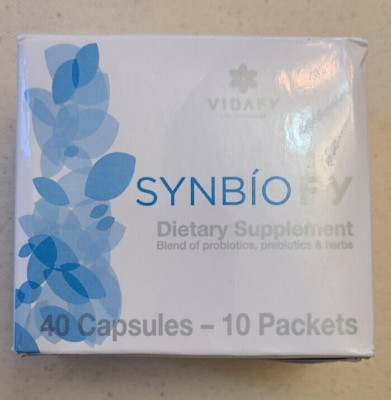 VIDAFY SYNBIOFY Dietary Supplement - 10 packs, 40 capsules | eBay