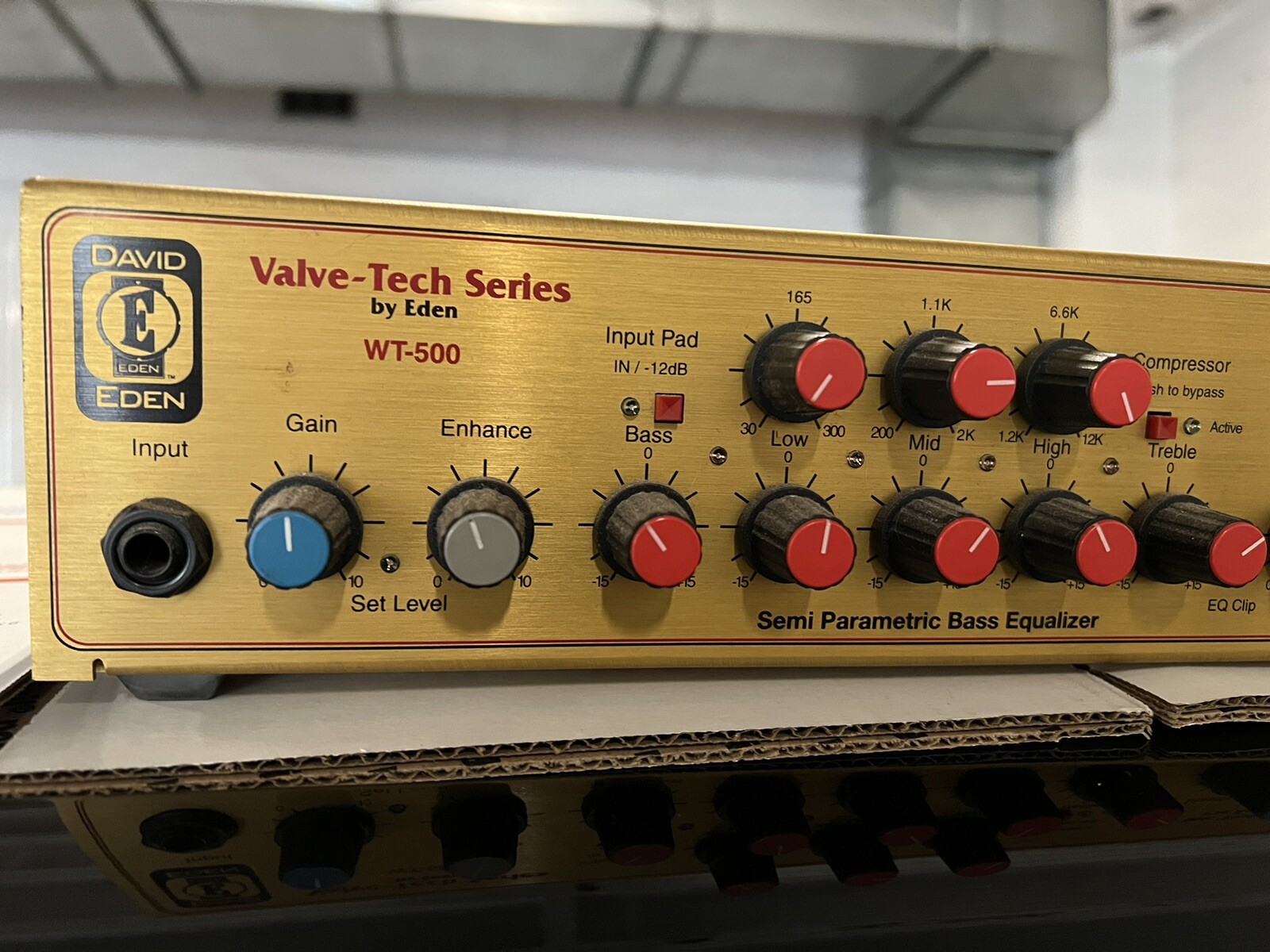 David Eden WT-500 Valve-Tech "The Highwayman" Bass Guitar Amplifier ...