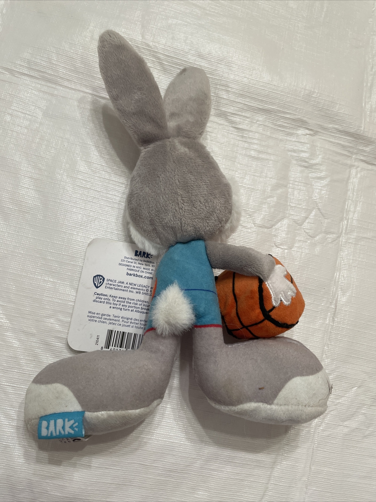Barkbox Dog Toy Space Jam Tune Squad Movie Tie-in Bugs Bunny M/l 20 Lbs ...