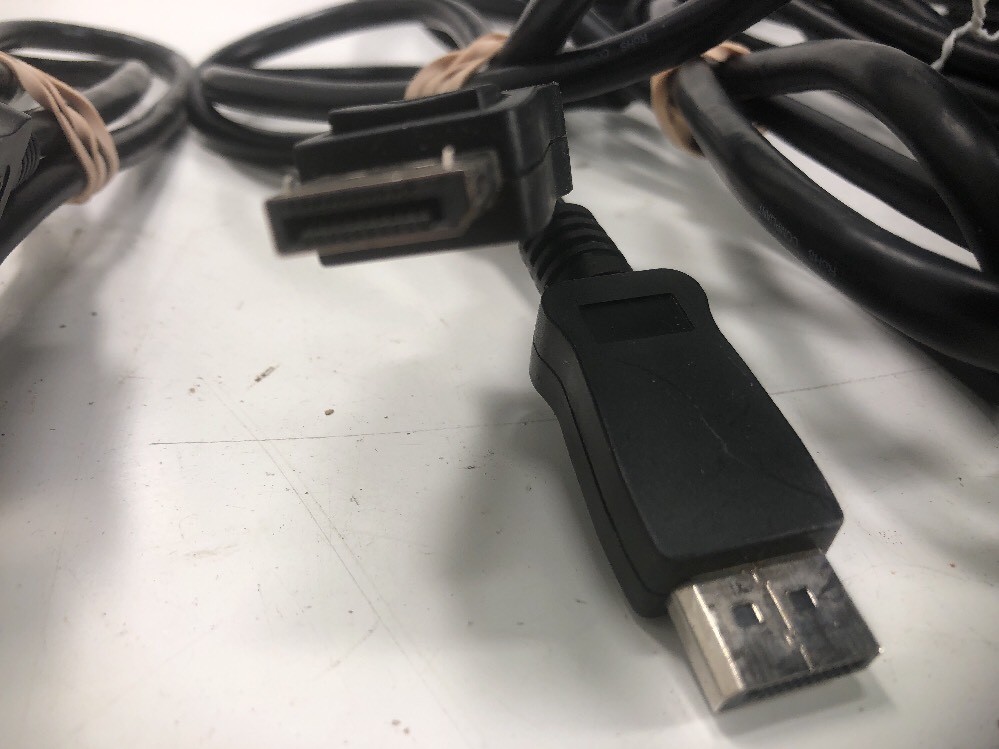 Lot of 8 HP 50.7C518.001 R Display Port Coxoc Male to Male Cable's | eBay