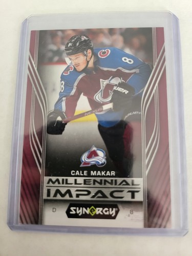 Cale Makar Rookie Rc Avalanche 2019-20 Panini Synergy Millennial Impact ...