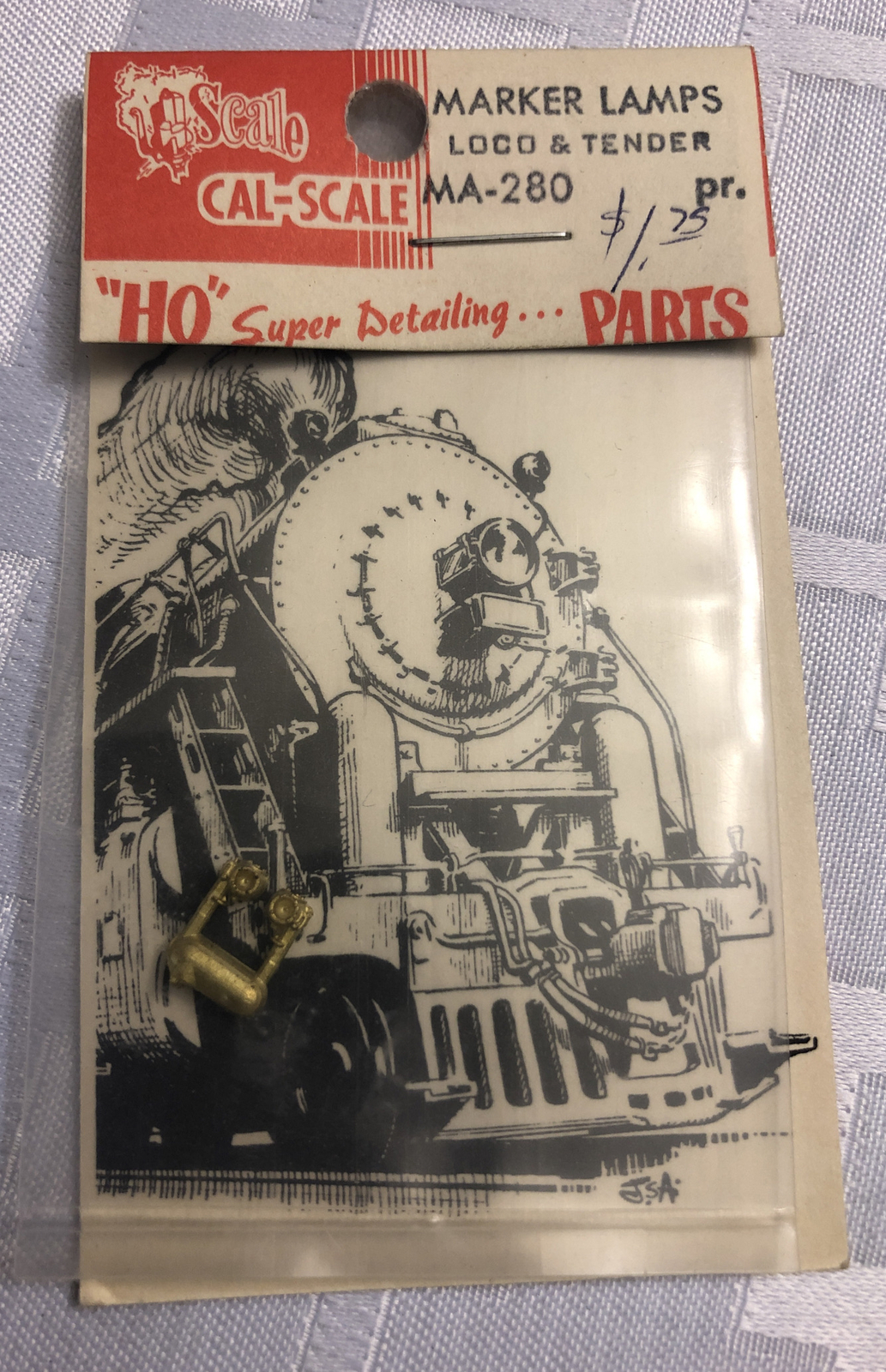 Cal-Scale Ho Scale Marker Lamps Loco & Tender MA-280 Parts NOS | eBay