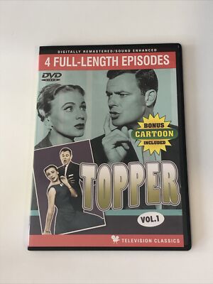 Topper DVD PMB421 1937 Season 1 Four Episodes Bonus Cartoon English | eBay