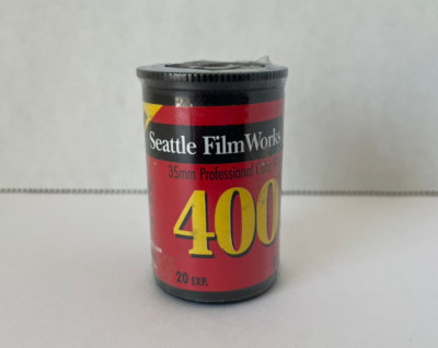 Seattle Film Works 400 ISO, 20 exposures, new shrinkwrapped, develop by ...